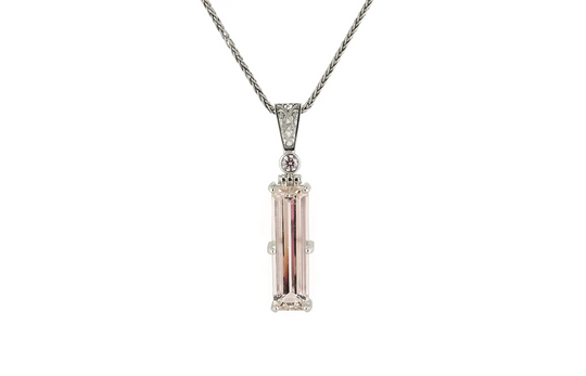 Pink Obsidian Crystal Gemstone Pendants | Kate King Jewellery